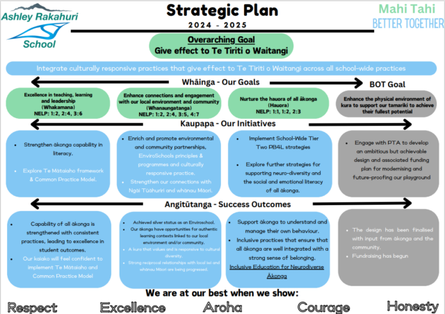 Strategic Plan 2024 – 25 – Ashley Rakahuri School